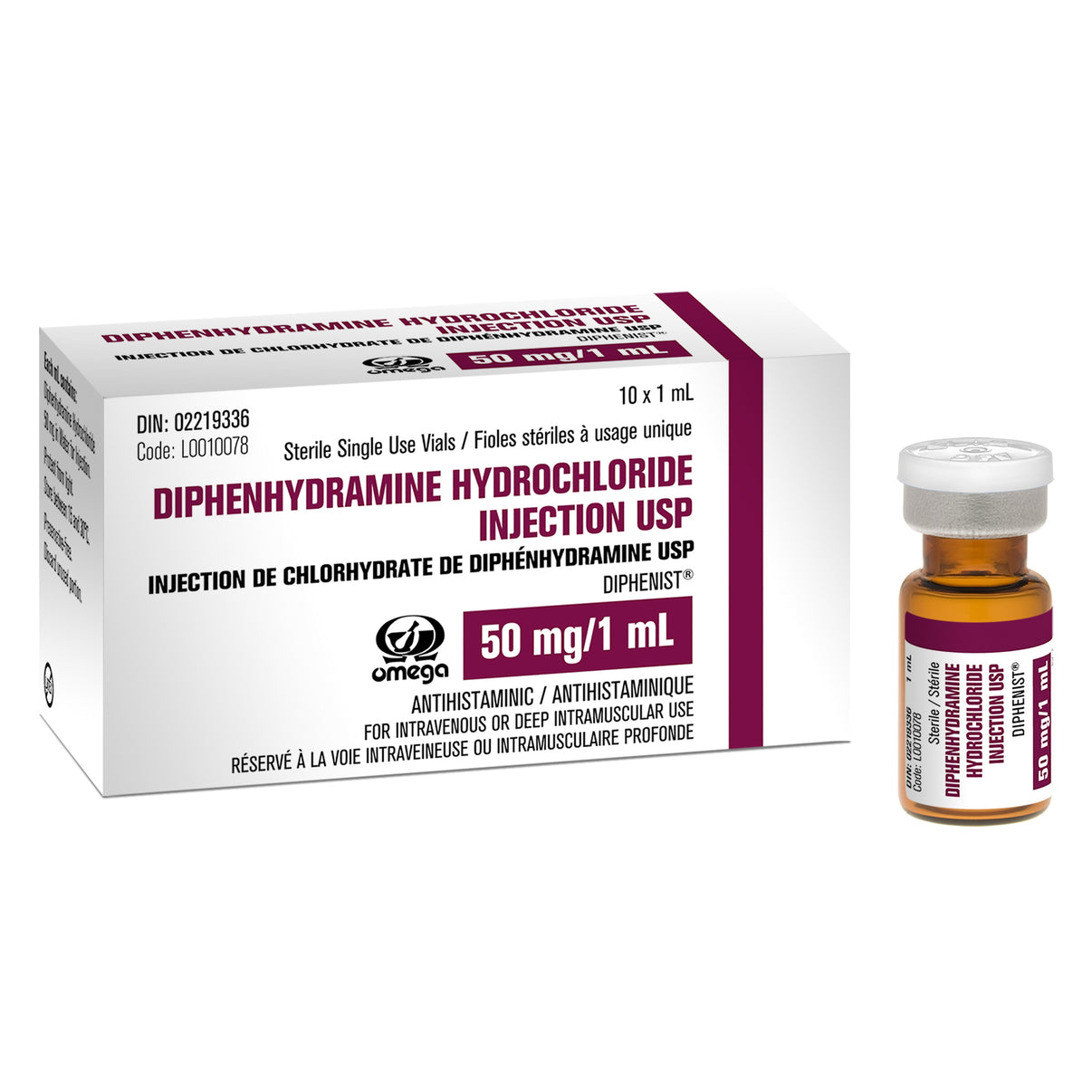 Diphenhydramine Hydrochloride Injection – Biosense Clinic