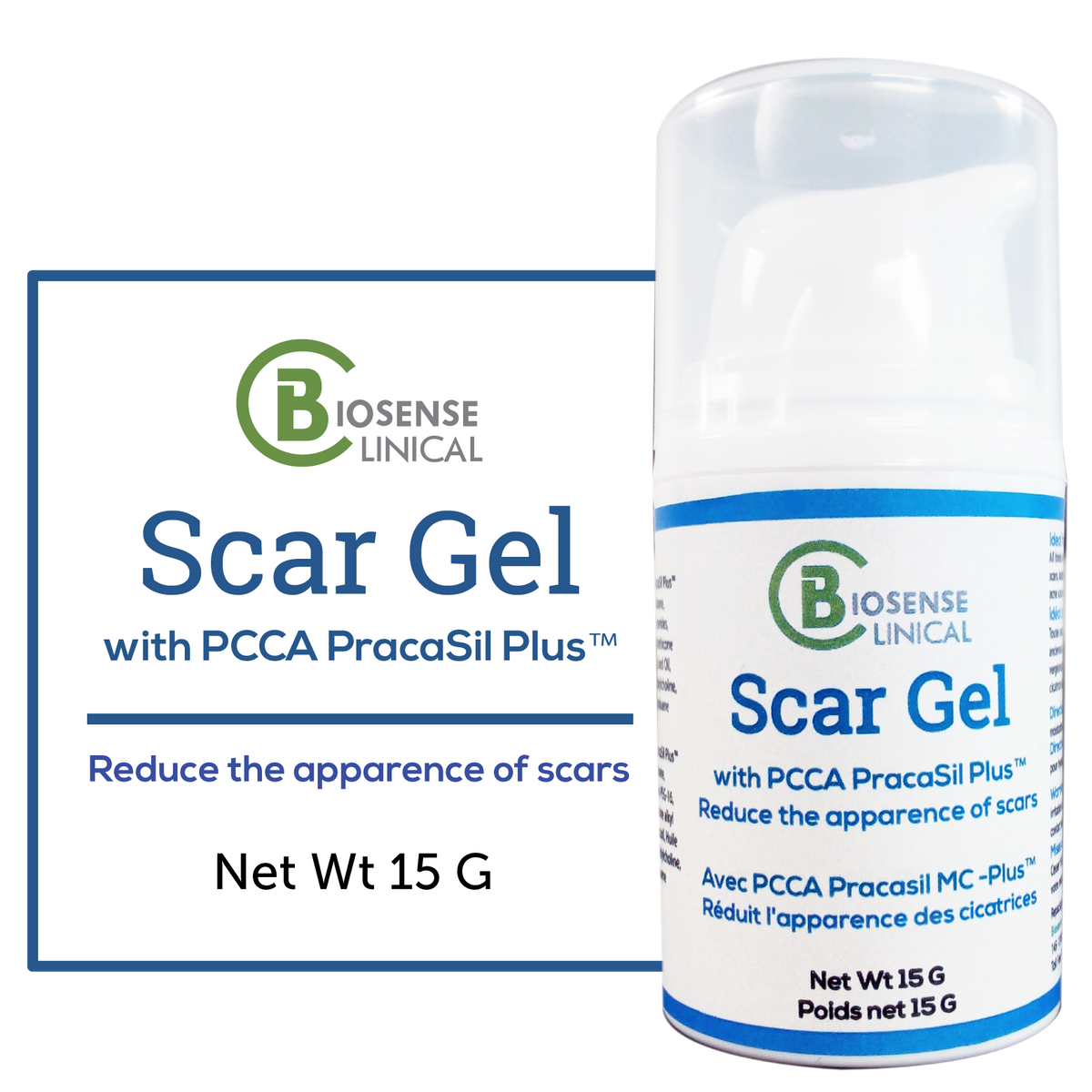 BiosenseClinical Scar Gel with PCCA PracaSil Plus™ – Biosense Clinic